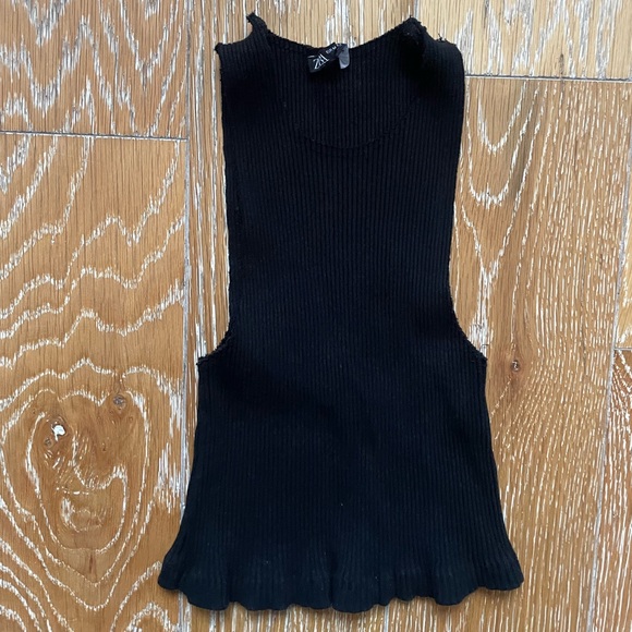 Zara | Tops | Zara Ribbed Tank Top | Poshmark